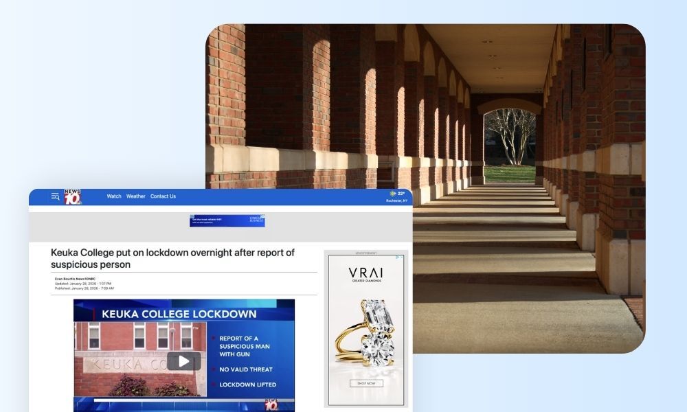 Keuka College Lockdown Highlights Campus Security Detection Gaps for ...
