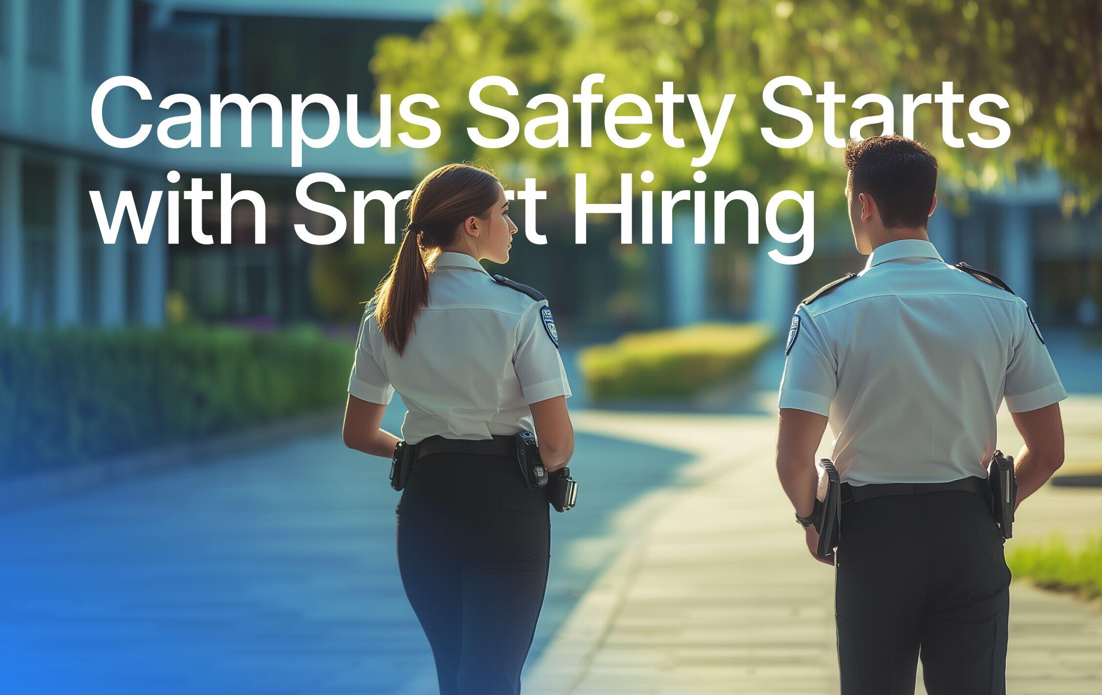 Campus Security Guard Job Description: Hiring and Recruiting Guide